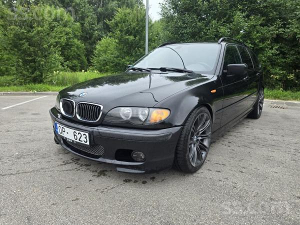 Черный БМВ 320 2003 в Рига, объемом двигателя 2.00 л и пробегом 311 тыс. км за 2750 €, фото 1 на AUTOMOTO.COM.LV