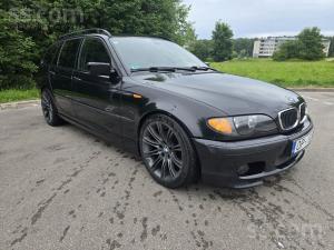 Black BMW 320 2003 in Riga, with an engine capacity of 2.00 L and mileage of 311 thousand km for 2750 €, photo 9 on AUTOMOTO.COM.LV