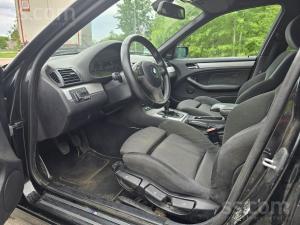 Black BMW 320 2003 in Riga, with an engine capacity of 2.00 L and mileage of 311 thousand km for 2750 €, photo 13 on AUTOMOTO.COM.LV