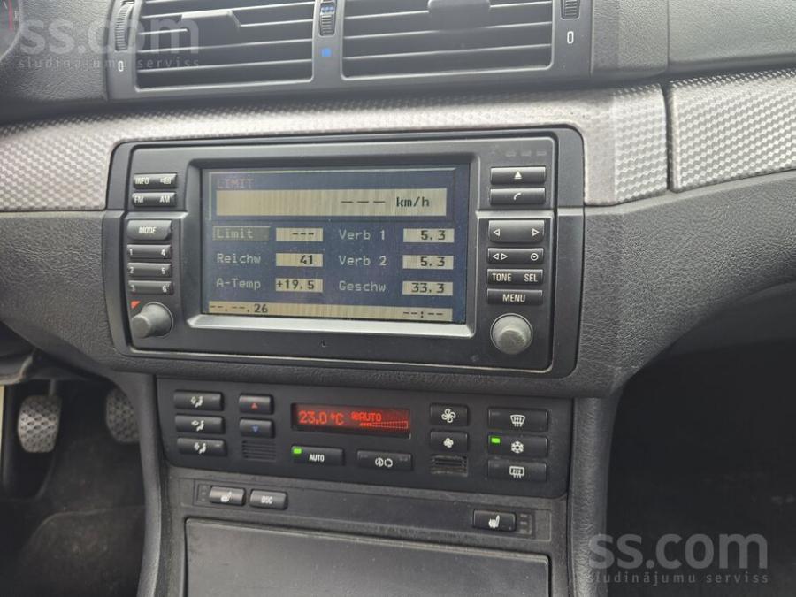 Black BMW 320 2003 in Riga, with an engine capacity of 2.00 L and mileage of 311 thousand km for 2750 €, photo 17 on AUTOMOTO.COM.LV