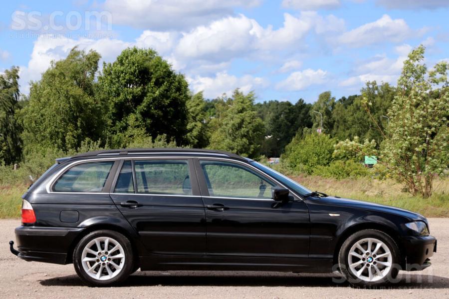Черный БМВ 320 2003 в Тукумс, объемом двигателя 2.00 л и пробегом 376 тыс. км за 2590 €, фото 3 на AUTOMOTO.COM.LV