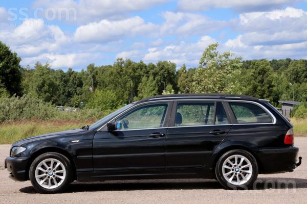 Black BMW 320 2003 in Tukums, with an engine capacity of 2.00 L and mileage of 376 thousand km for 2590 €, photo 5 on AUTOMOTO.COM.LV