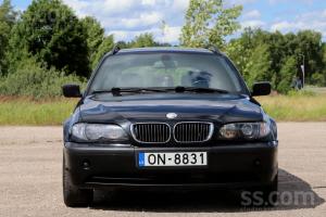 Черный БМВ 320 2003 в Тукумс, объемом двигателя 2.00 л и пробегом 376 тыс. км за 2590 €, фото 8 на AUTOMOTO.COM.LV
