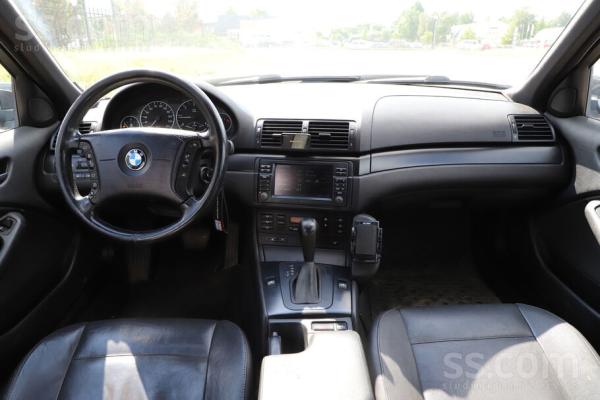 Black BMW 320 2003 in Tukums, with an engine capacity of 2.00 L and mileage of 376 thousand km for 2590 €, photo 8 on AUTOMOTO.COM.LV