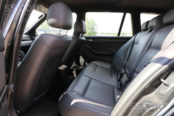 Black BMW 320 2003 in Tukums, with an engine capacity of 2.00 L and mileage of 376 thousand km for 2590 €, photo 9 on AUTOMOTO.COM.LV