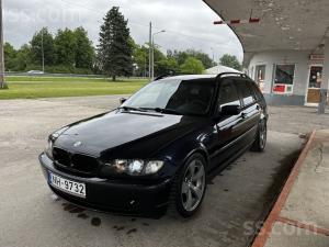 Melns BMW 320 2003 Ogre, ar dzinēja tilpumu 2.00 L un nobraukumu 410 tūkst. km par 2450 €, foto  vietnē AUTOMOTO.COM.LV