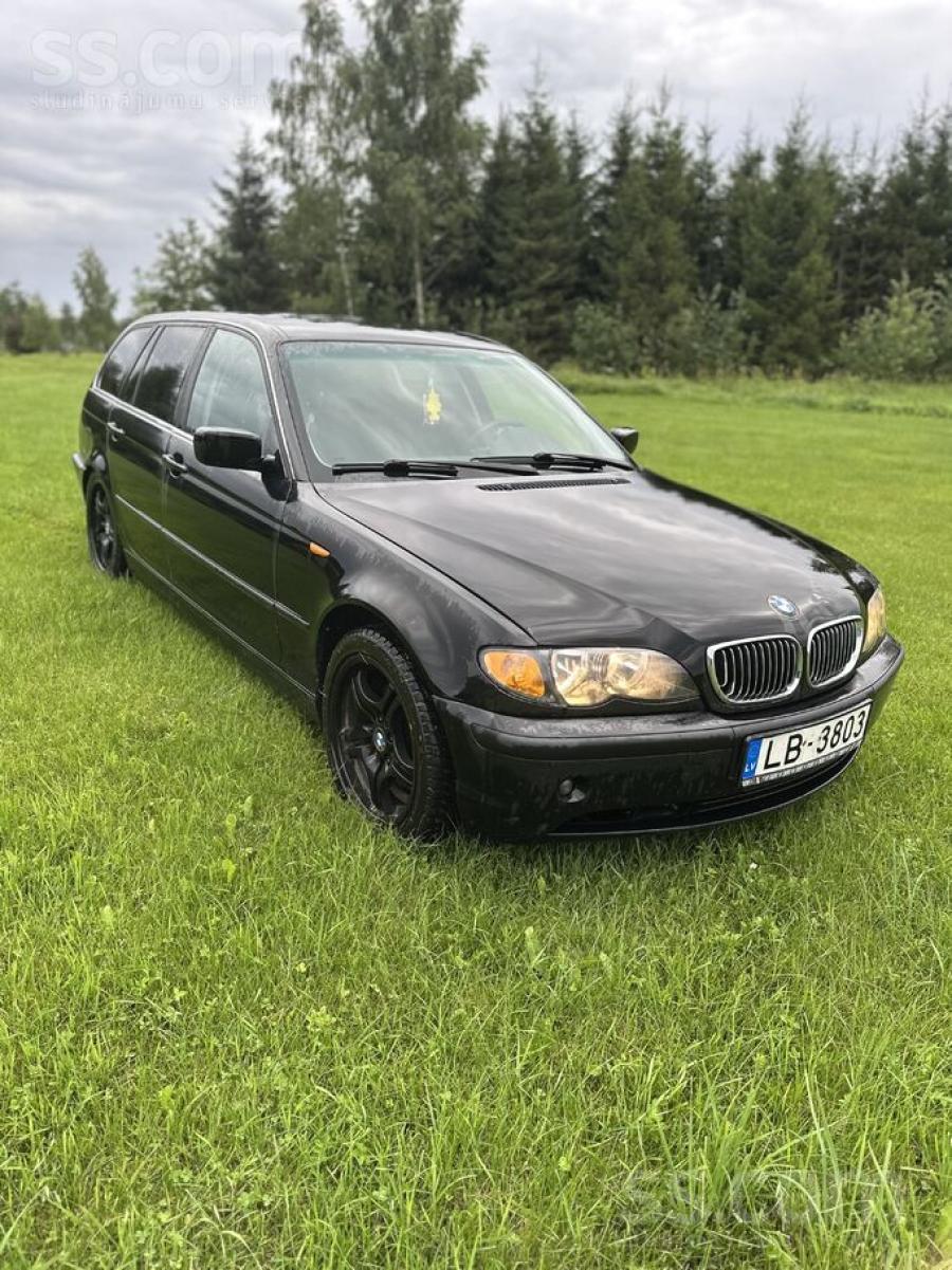 Melns BMW 320 2003 Rīga, ar dzinēja tilpumu 2.20 L un nobraukumu 370 tūkst. km par 850 €, foto 3 vietnē AUTOMOTO.COM.LV