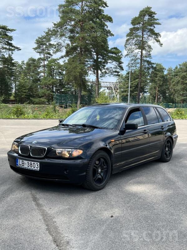 Melns BMW 320 2003 Rīga, ar dzinēja tilpumu 2.20 L un nobraukumu 350 tūkst. km par 1850 €, foto 2 vietnē AUTOMOTO.COM.LV