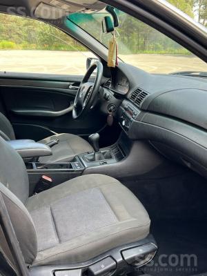 Black BMW 320 2003 in Riga, with an engine capacity of 2.20 L and mileage of 350 thousand km for 1850 €, photo 10 on AUTOMOTO.COM.LV