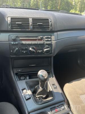 Black BMW 320 2003 in Riga, with an engine capacity of 2.20 L and mileage of 350 thousand km for 1850 €, photo 11 on AUTOMOTO.COM.LV