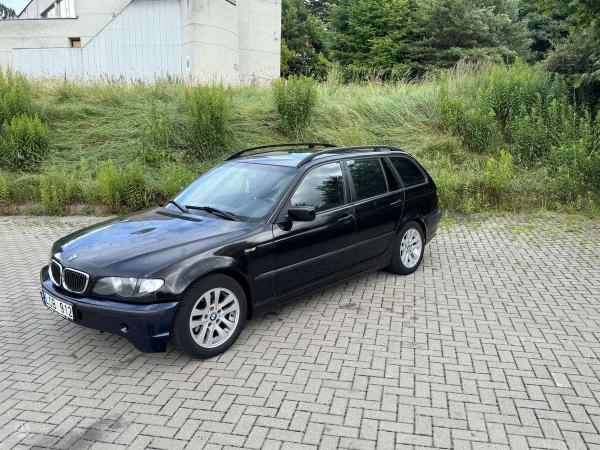 Black BMW 320 2003 in Vilnius, with an engine capacity of 2.00 L and mileage of 400 thousand km for 900 €, photo 1 on AUTOMOTO.COM.LV