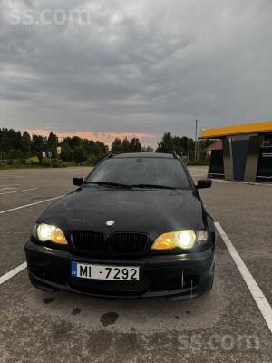 Черный БМВ 320 2003 в Рига, объемом двигателя 2.00 л и пробегом 450 тыс. км за 2300 €, фото  на AUTOMOTO.COM.LV