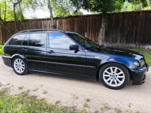 Black BMW 320 2003 in Valmiera, with an engine capacity of 2.00 L and mileage of 410 thousand km for 1750 €, photo 3 on AUTOMOTO.COM.LV