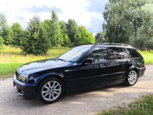 Black BMW 320 2003 in Valmiera, with an engine capacity of 2.00 L and mileage of 410 thousand km for 1750 €, photo 5 on AUTOMOTO.COM.LV