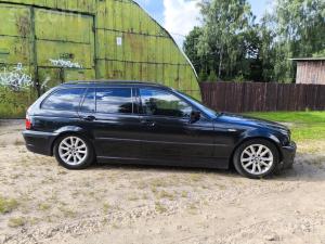 Black BMW 320 2003 in Valmiera, with an engine capacity of 2.00 L and mileage of 410 thousand km for 1750 €, photo 10 on AUTOMOTO.COM.LV