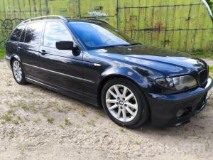 Black BMW 320 2003 in Valmiera, with an engine capacity of 2.00 L and mileage of 410 thousand km for 1750 €, photo 11 on AUTOMOTO.COM.LV
