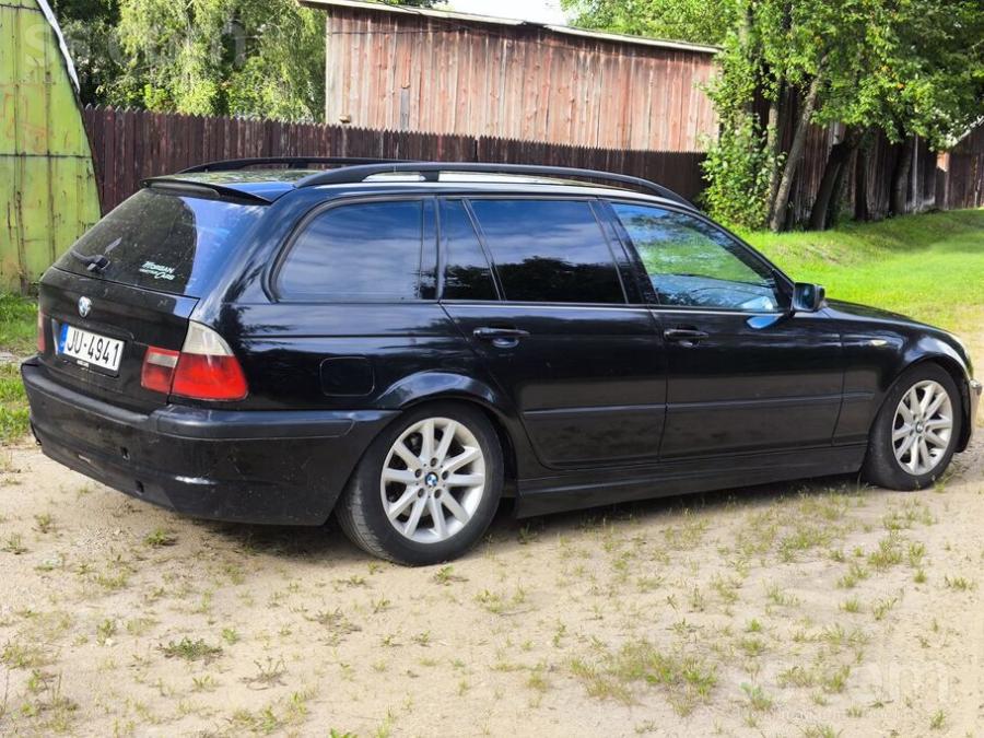 Black BMW 320 2003 in Valmiera, with an engine capacity of 2.00 L and mileage of 410 thousand km for 1750 €, photo 19 on AUTOMOTO.COM.LV