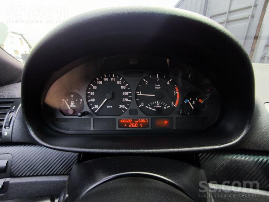 Black BMW 320 2003 in Valmiera, with an engine capacity of 2.00 L and mileage of 410 thousand km for 1750 €, photo 21 on AUTOMOTO.COM.LV