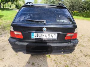 Black BMW 320 2003 in Valmiera, with an engine capacity of 2.00 L and mileage of 410 thousand km for 1750 €, photo 22 on AUTOMOTO.COM.LV