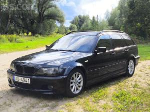Black BMW 320 2003 in Valmiera, with an engine capacity of 2.00 L and mileage of 410 thousand km for 1750 €, photo 23 on AUTOMOTO.COM.LV