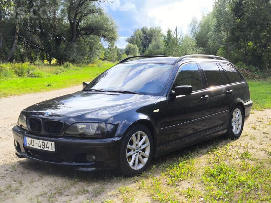 Black BMW 320 2003 in Valmiera, with an engine capacity of 2.00 L and mileage of 410 thousand km for 1750 €, photo 23 on AUTOMOTO.COM.LV