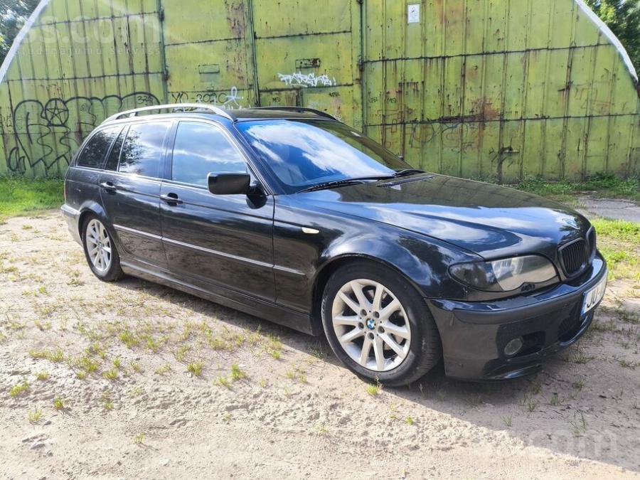 Black BMW 320 2003 in Valmiera, with an engine capacity of 2.00 L and mileage of 410 thousand km for 1750 €, photo 24 on AUTOMOTO.COM.LV