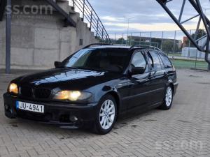 Black BMW 320 2003 in Valmiera, with an engine capacity of 2.00 L and mileage of 410 thousand km for 1750 €, photo 25 on AUTOMOTO.COM.LV