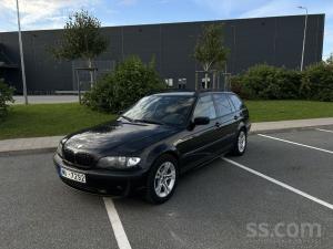 Black BMW 320 2003 in Riga, with an engine capacity of 2.00 L and mileage of 450 thousand km for 2190 €, photo  on AUTOMOTO.COM.LV