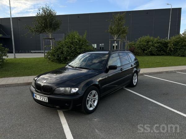 Black BMW 320 2003 in Riga, with an engine capacity of 2.00 L and mileage of 450 thousand km for 2190 €, photo 1 on AUTOMOTO.COM.LV