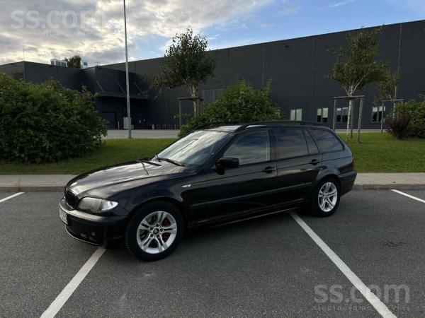 Black BMW 320 2003 in Riga, with an engine capacity of 2.00 L and mileage of 450 thousand km for 2190 €, photo 2 on AUTOMOTO.COM.LV