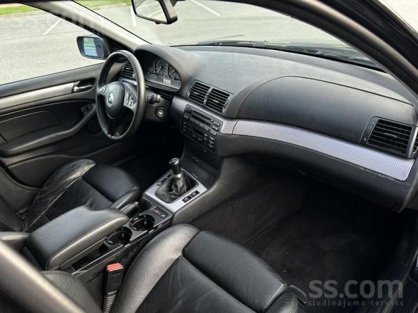 Black BMW 320 2003 in Riga, with an engine capacity of 2.00 L and mileage of 450 thousand km for 2190 €, photo 8 on AUTOMOTO.COM.LV