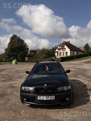 Melns BMW 320 2003 Saldus, ar dzinēja tilpumu 2.00 L un nobraukumu 397 tūkst. km par 2700 €, foto  vietnē AUTOMOTO.COM.LV