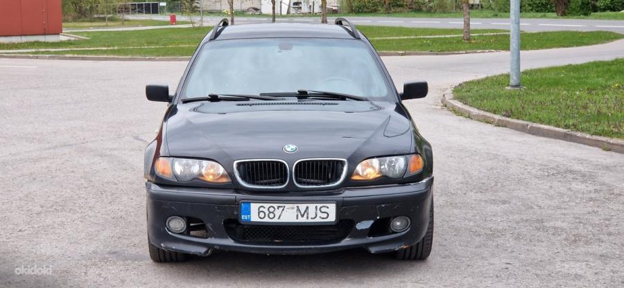 Melns BMW 320 2003 Pērnava, ar dzinēja tilpumu 2.00 L un nobraukumu 426 tūkst. km par 1300 €, foto 14 vietnē AUTOMOTO.COM.LV