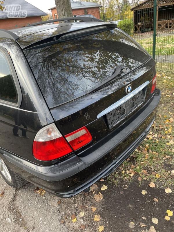 Black BMW 320 2003 in Vilkaviskis, with an engine capacity of 2.00 L and mileage of 328 thousand km for 1600 €, photo 4 on AUTOMOTO.COM.LV