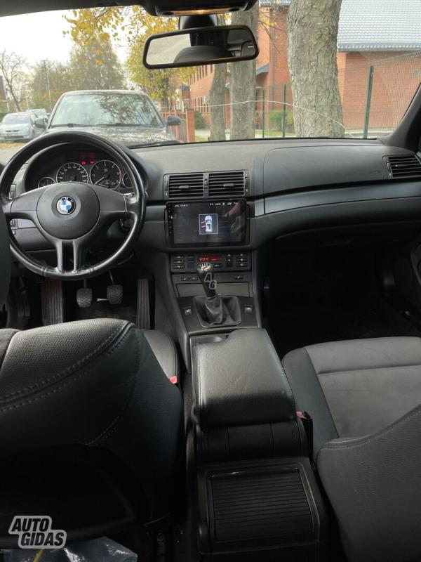 Black BMW 320 2003 in Vilkaviskis, with an engine capacity of 2.00 L and mileage of 328 thousand km for 1600 €, photo 9 on AUTOMOTO.COM.LV