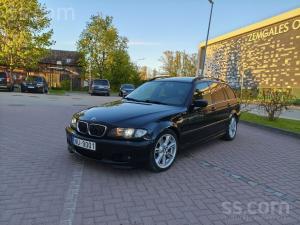 Melns BMW 320 2004 Jelgava, ar dzinēja tilpumu 2.00 L un nobraukumu 296 tūkst. km par 2995 €, foto 1 vietnē AUTOMOTO.COM.LV