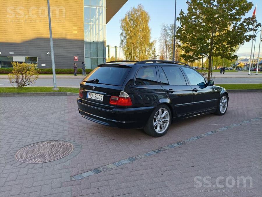 Melns BMW 320 2004 Jelgava, ar dzinēja tilpumu 2.00 L un nobraukumu 296 tūkst. km par 2995 €, foto 4 vietnē AUTOMOTO.COM.LV