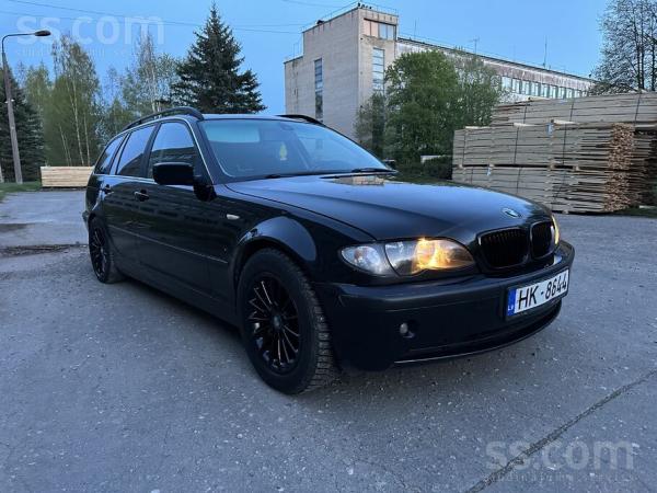 Melns BMW 320 2004 Rīga, ar dzinēja tilpumu 2.00 L un nobraukumu 410 tūkst. km par 1699 €, foto 1 vietnē AUTOMOTO.COM.LV