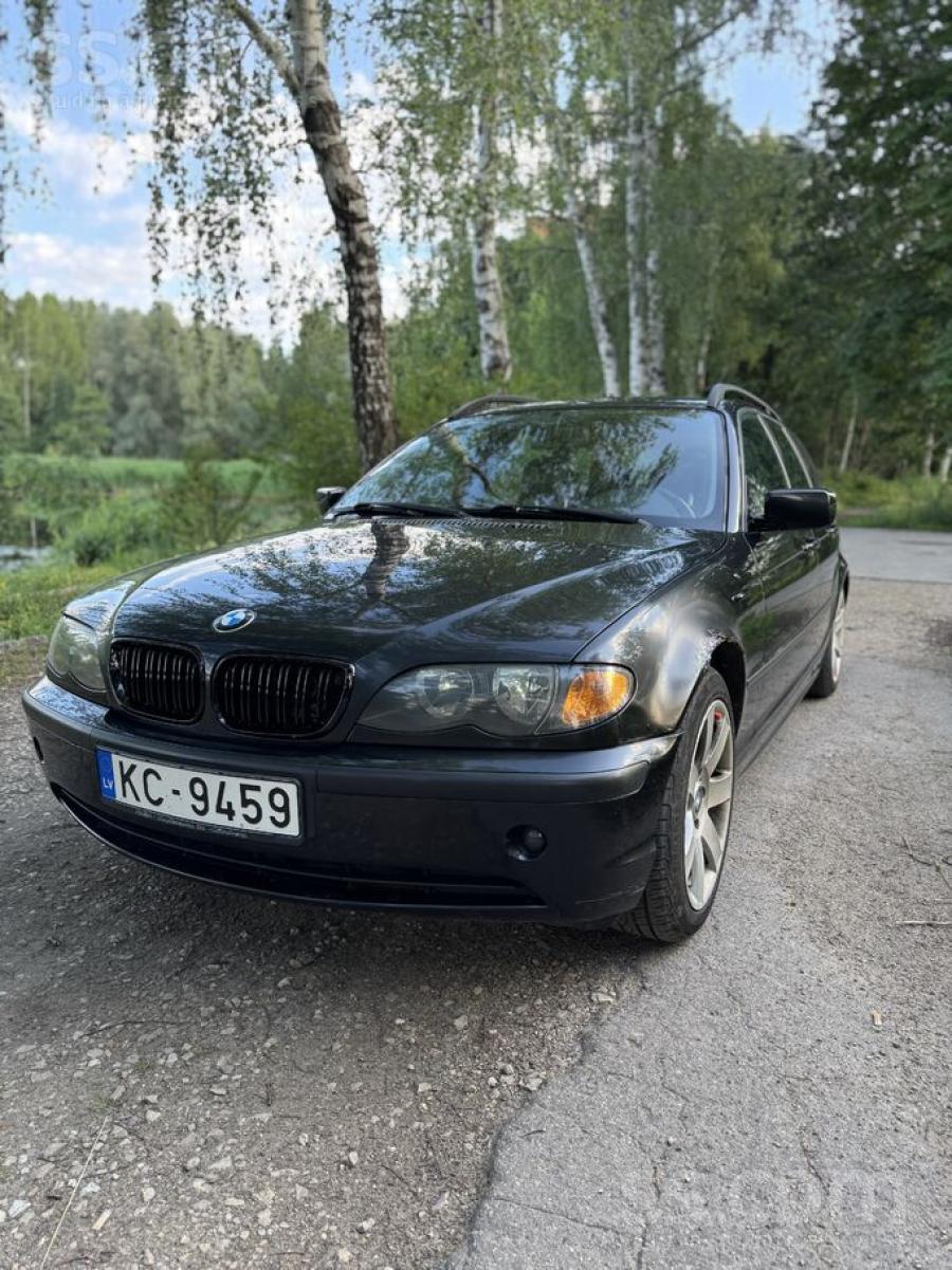 Melns BMW 320 2004 Rīga, ar dzinēja tilpumu 2.00 L un nobraukumu 396 tūkst. km par 1599 €, foto 1 vietnē AUTOMOTO.COM.LV