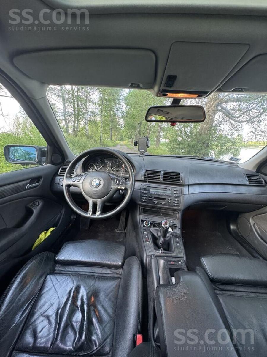 Melns BMW 320 2004 Rīga, ar dzinēja tilpumu 2.00 L un nobraukumu 396 tūkst. km par 1599 €, foto 6 vietnē AUTOMOTO.COM.LV