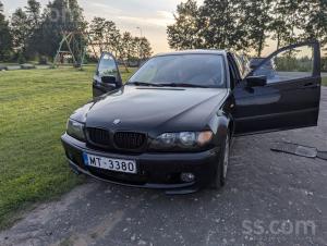 Black BMW 320 2004 in Madona, with an engine capacity of 2.00 L and mileage of 429 thousand km for 2200 €, photo  on AUTOMOTO.COM.LV