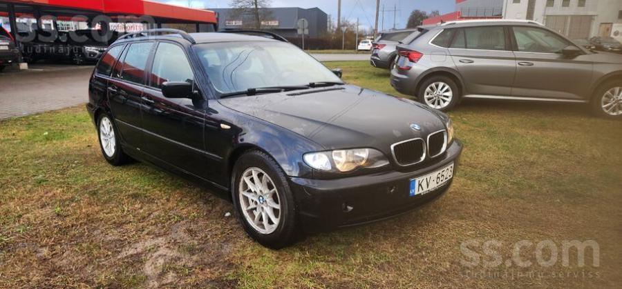 Melns BMW 320 2004 Rīga, ar dzinēja tilpumu 2.00 L un nobraukumu 308 tūkst. km par 1550 €, foto 1 vietnē AUTOMOTO.COM.LV