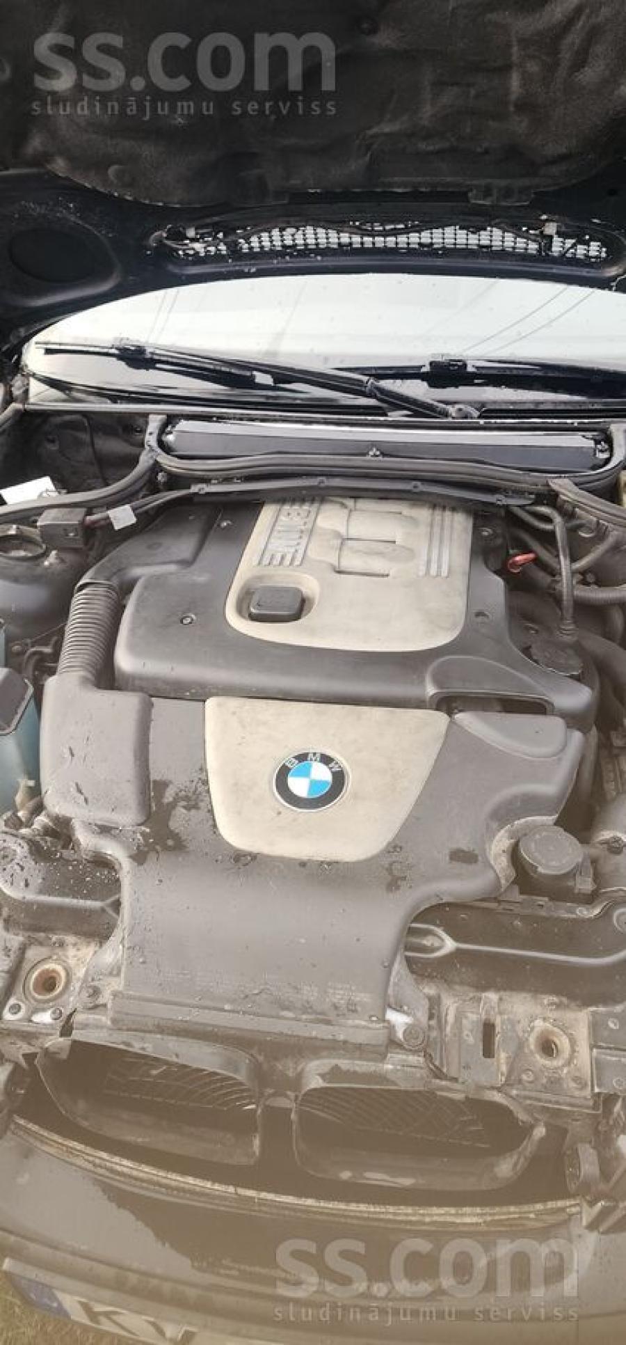 Melns BMW 320 2004 Rīga, ar dzinēja tilpumu 2.00 L un nobraukumu 308 tūkst. km par 1550 €, foto 7 vietnē AUTOMOTO.COM.LV