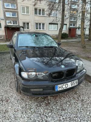 Melns BMW 320 2004 Marijampole, ar dzinēja tilpumu 2.00 L un nobraukumu 400 tūkst. km par 799 €, foto 3 vietnē AUTOMOTO.COM.LV