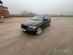 Black BMW 320 2004 in Riga, with an engine capacity of 2.00 L and mileage of 420 thousand km for 1400 €, photo 6 on AUTOMOTO.COM.LV