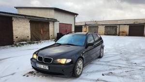 Black BMW 320 2004 in Moletai, with an engine capacity of 2.00 L and mileage of 630 thousand km for 900 €, photo  on AUTOMOTO.COM.LV