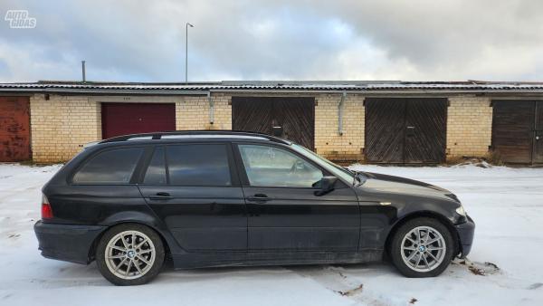 Black BMW 320 2004 in Moletai, with an engine capacity of 2.00 L and mileage of 630 thousand km for 900 €, photo 3 on AUTOMOTO.COM.LV