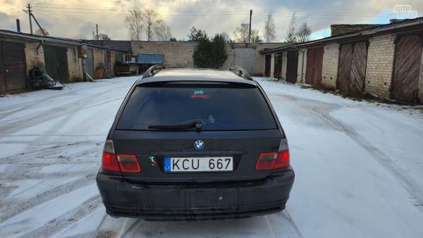 Black BMW 320 2004 in Moletai, with an engine capacity of 2.00 L and mileage of 630 thousand km for 900 €, photo 5 on AUTOMOTO.COM.LV