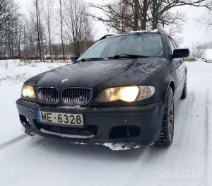 Melns BMW 320 2004 Aizkraukle, ar dzinēja tilpumu 2.00 L un nobraukumu 313 tūkst. km par 2900 €, foto 2 vietnē AUTOMOTO.COM.LV