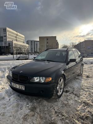 Black BMW 320 2004 in Vilnius, with an engine capacity of 2.00 L and mileage of 340 thousand km for 1450 €, photo 2 on AUTOMOTO.COM.LV